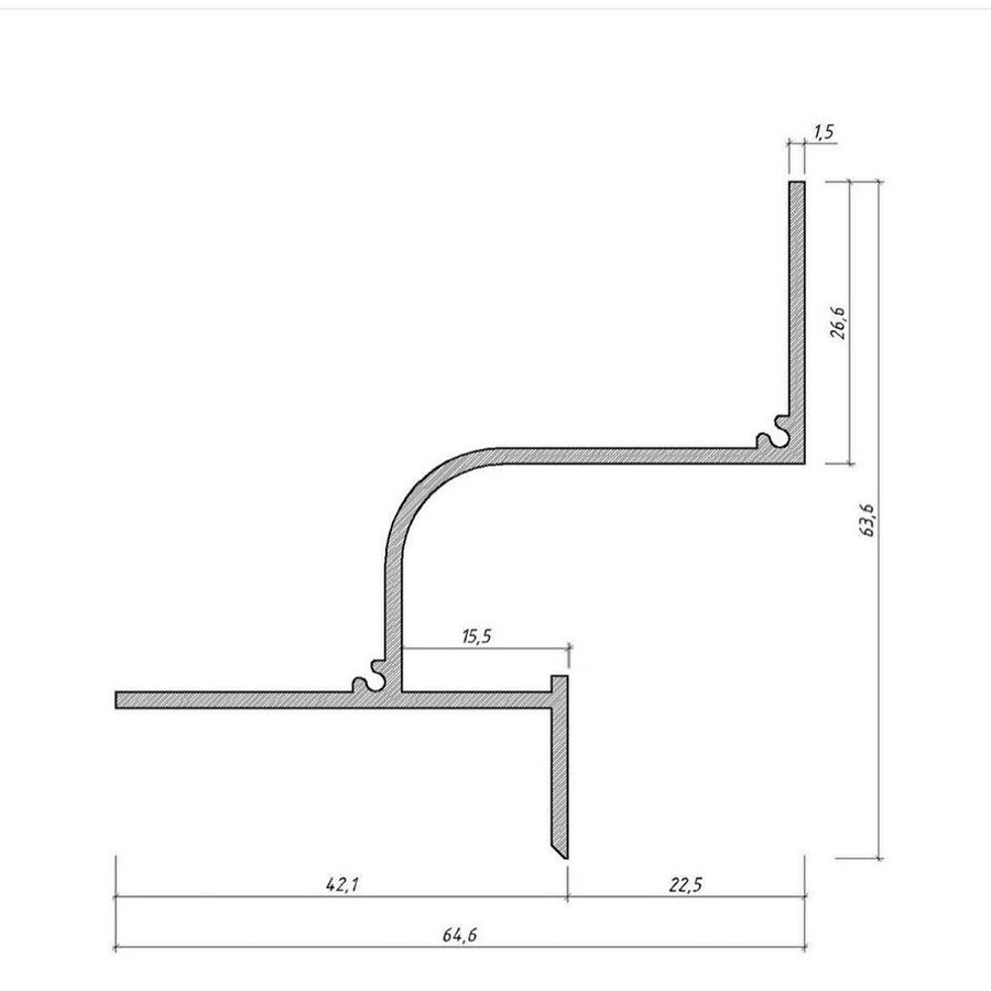 Profile scafe de tavan cu LED sau fara | Ceiling Shadow GAP profiles ...